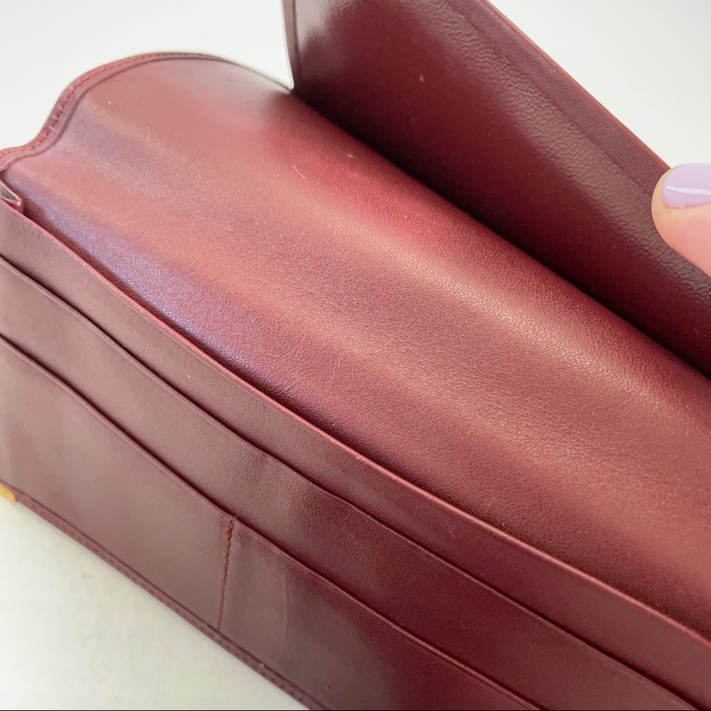 Cartier Paris Vintage Checkbook Long Wallet - Gem